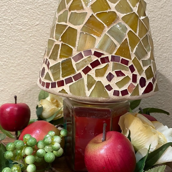 Home Interiors | Accents | Autumn Wind Mosaic Candleshade | Poshmark
